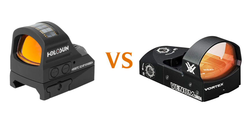 Holosun 507C Vs Vortex Venom » Holosun HS510c vs Vortex Venom
